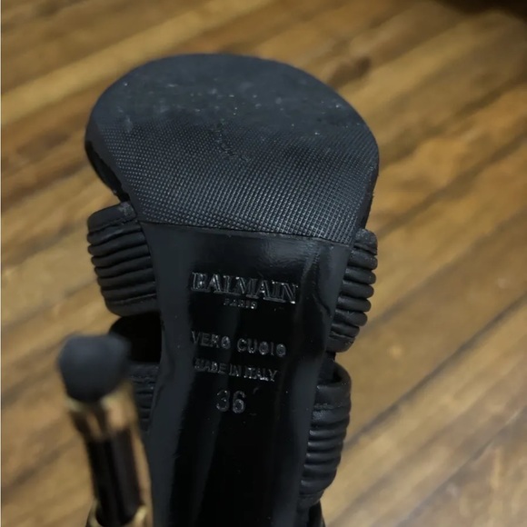 Balmain | Shoes | Balmain Cage Heels | Poshmark